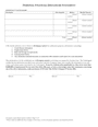 Personal financial disclosure statement form in Word and Pdf formats