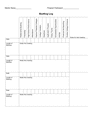 Mentor meeting log template in Word and Pdf formats