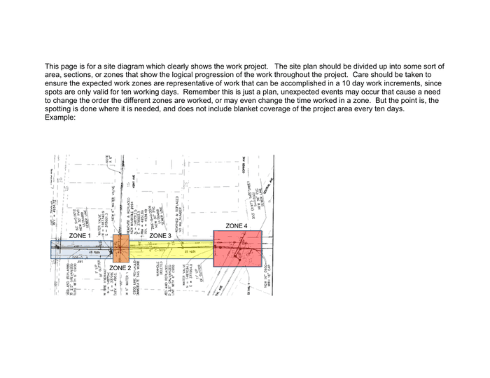 Work plan template sample in Word and Pdf formats - page 3 of 7