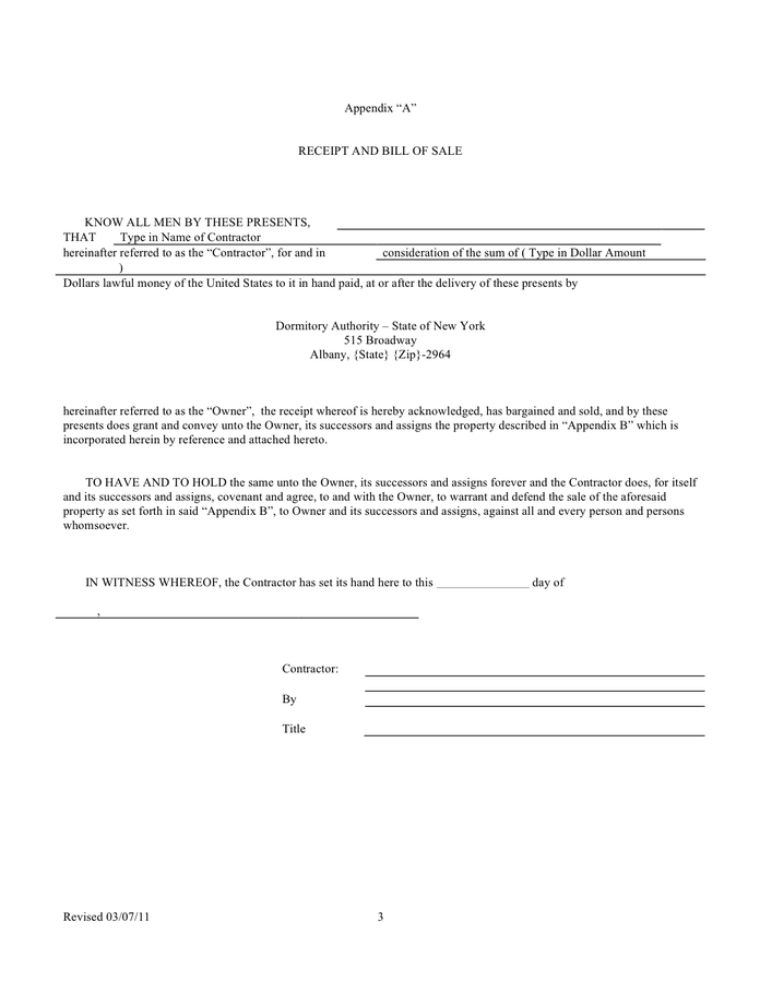 Agreement for materials stored off site form in Word and Pdf formats ...