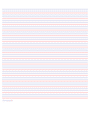 Ruled paper template in Word and Pdf formats