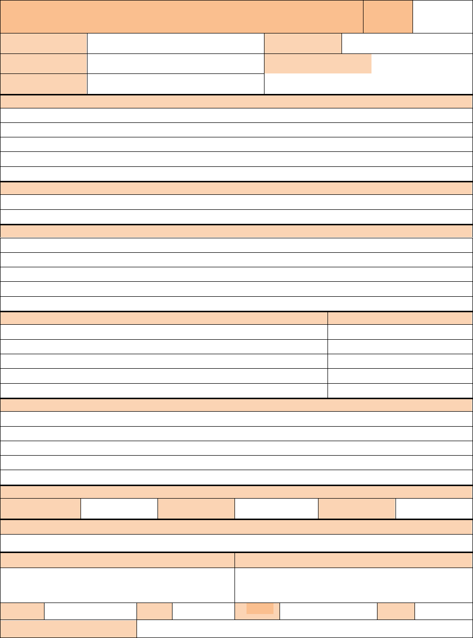General Risk assessment form in Word and Pdf formats - page 2 of 2