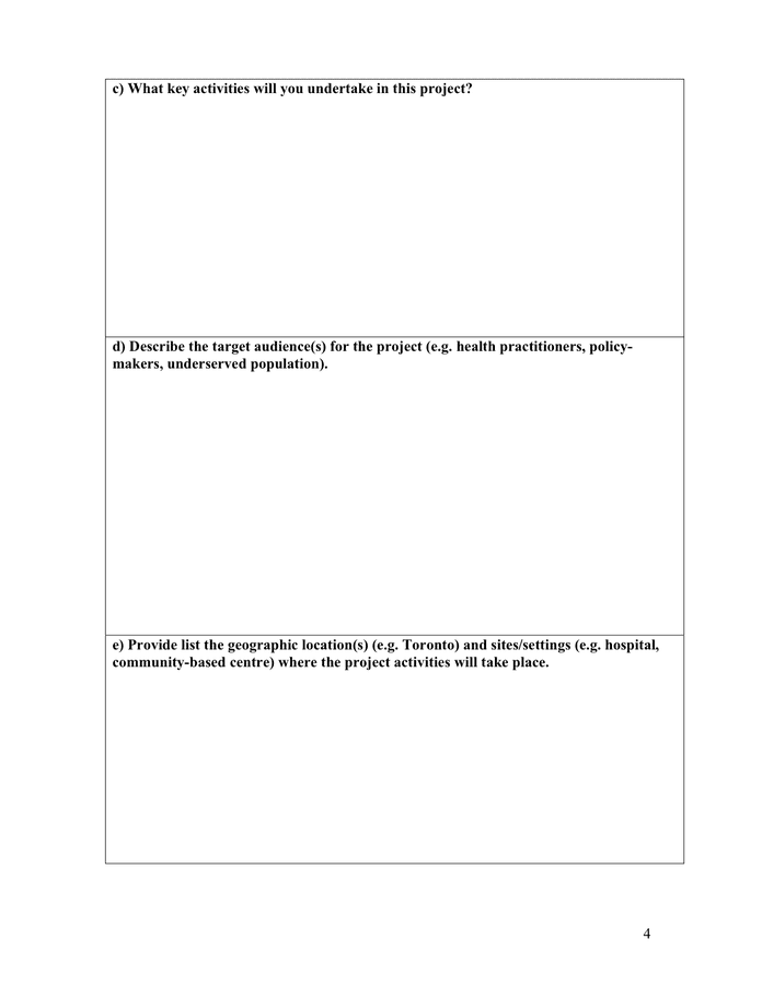 Proposal template (Canada) in Word and Pdf formats - page 5 of 14