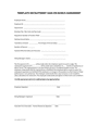 Template recruitment sign-on bonus agreement in Word and Pdf formats