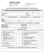 Health history and treatment authorization form in Word and Pdf formats
