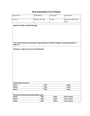 Work Authorization Form Template in Word and Pdf formats