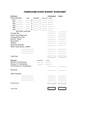 Fundraiser/event budget worksheet in Word and Pdf formats