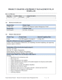 Project charter and project management plan template in Word and Pdf ...