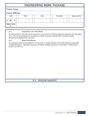 Engineering work package template in Word and Pdf formats