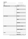 Site diary template in Word and Pdf formats
