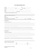 tier 2 documentation form
