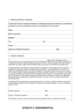 TUE application form in Word and Pdf formats