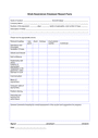 Work experience employer report form in Word and Pdf formats