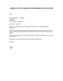 Sample letter to candidates interviewed, not selected in Word and Pdf ...