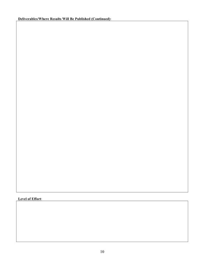 Work statement cover sheet in Word and Pdf formats - page 10 of 14