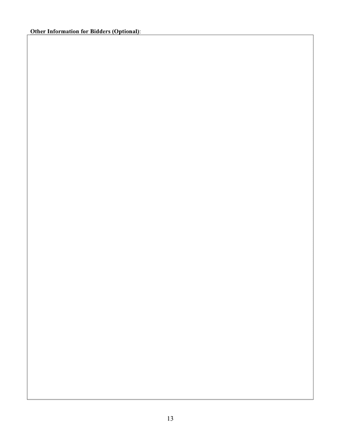 Work statement cover sheet in Word and Pdf formats - page 13 of 14