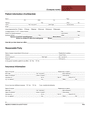Dentist patient information form in Word and Pdf formats