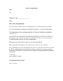 Letter of appointment sample in Word and Pdf formats