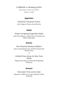 Menu Planning Template - download free documents for PDF, Word and Excel