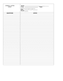 Cornell Notes Template - download free documents for PDF, Word and Excel