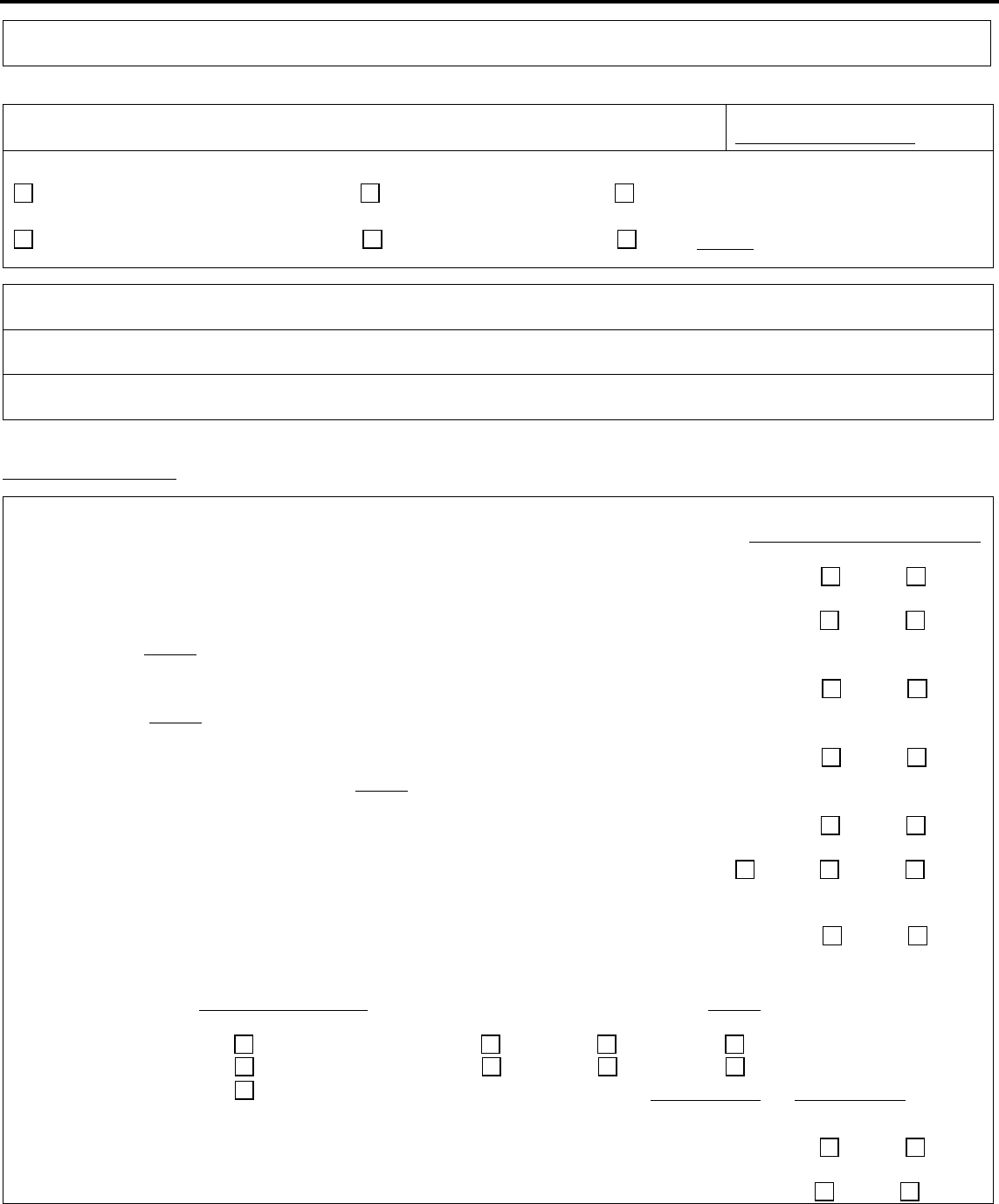 Generic application for employment in Word and Pdf formats
