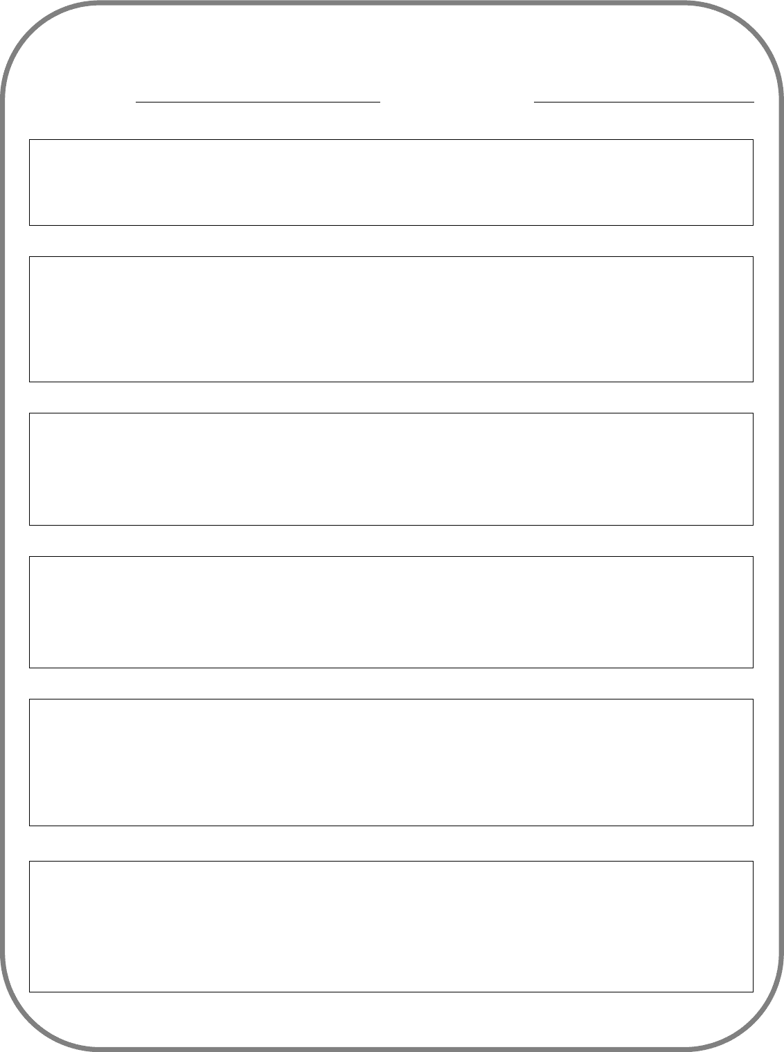 Project scope template in Word and Pdf formats