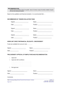Simple purchase recommendation form in Word and Pdf formats