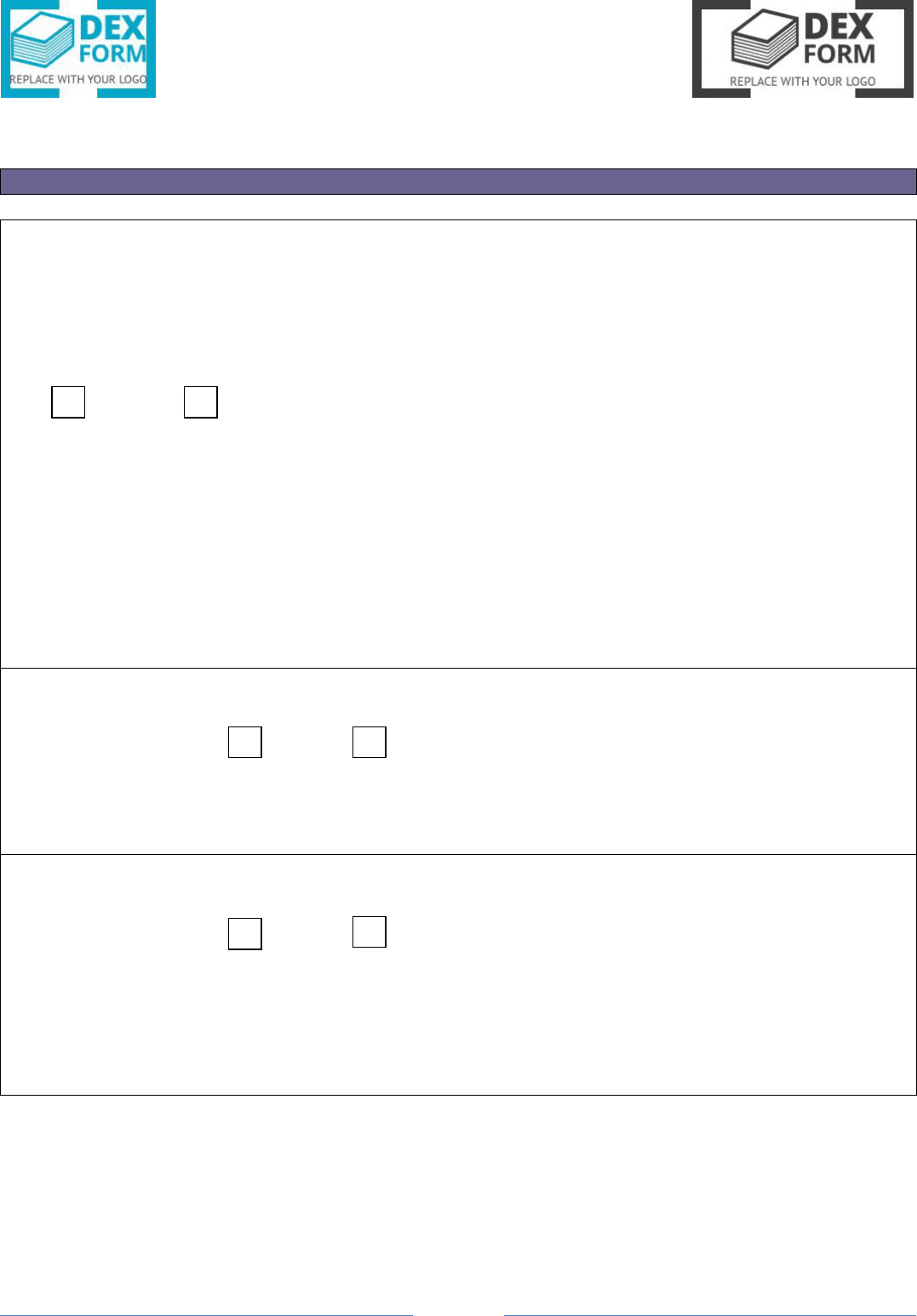 Church job application form in Word and Pdf formats - page 2 of 10