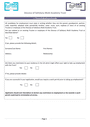 Church job application form in Word and Pdf formats