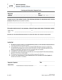 University Training and Education Request Form in Word and Pdf formats
