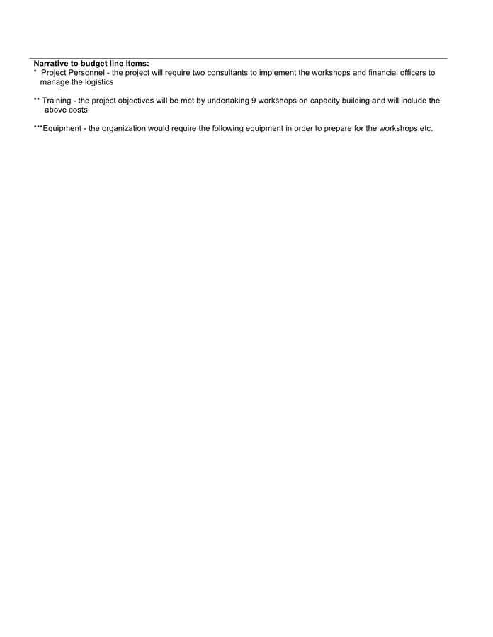 Sample template for preparing project proposals in Word and Pdf formats ...