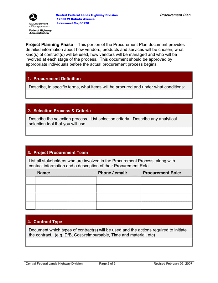 Project Proposal in Word and Pdf formats - page 2 of 3
