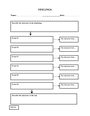 Character analysis template in Word and Pdf formats