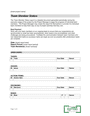 Team member status report in Word and Pdf formats