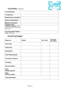 Club Event Plan Form in Word and Pdf formats