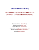 business requirements template