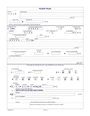 Flight plan form in Word and Pdf formats