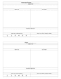 Exit ticket sheet in Word and Pdf formats
