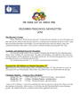 Preschool February Newsletter in Word and Pdf formats