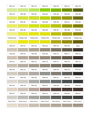 Pms color chart in Word and Pdf formats - page 6 of 11