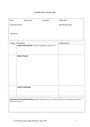 Lesson plan template in Word and Pdf formats