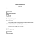 Letter of Intent Template - download free documents for PDF, Word and Excel