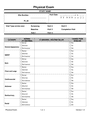 Physical exam template in Word and Pdf formats