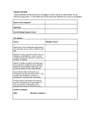 University induction programme sample checklist in Word and Pdf formats