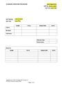 Standard operating procedure sample in Word and Pdf formats - page 2 of 3