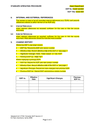 Standard operating procedure sample in Word and Pdf formats - page 2 of 3