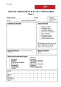 Wound assessment & evaluation form in Word and Pdf formats