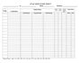 Dual meet score sheet in Word and Pdf formats