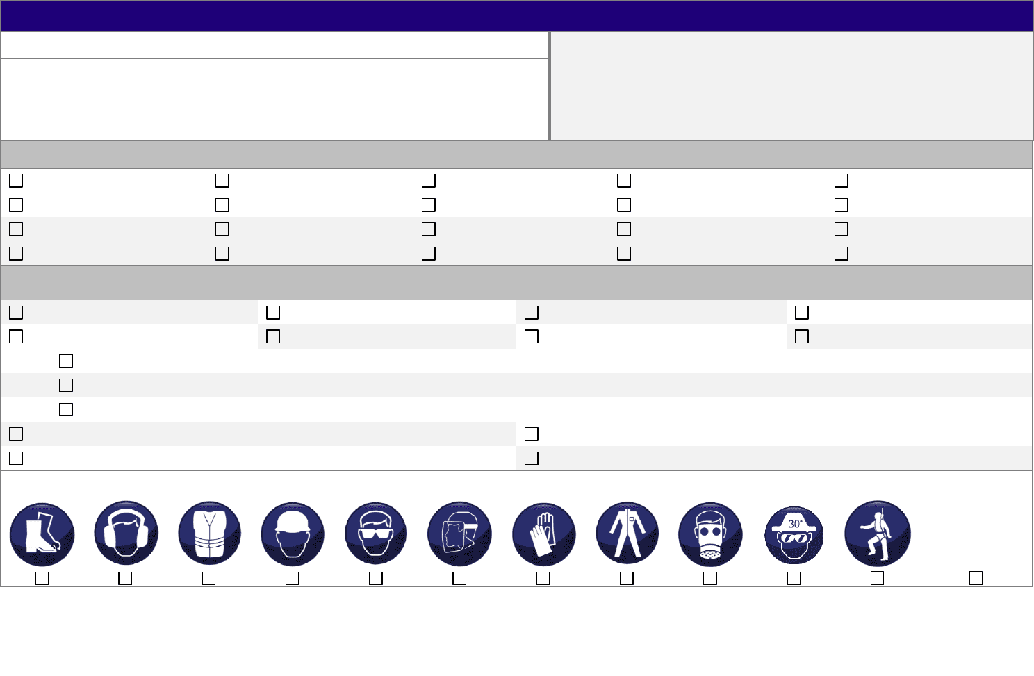 Safe Work Method Statement Swms Template In Word And Pdf Formats