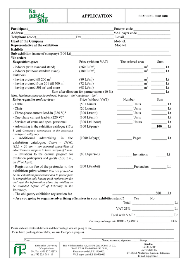 VAT Invoice - download free documents for PDF, Word and Excel